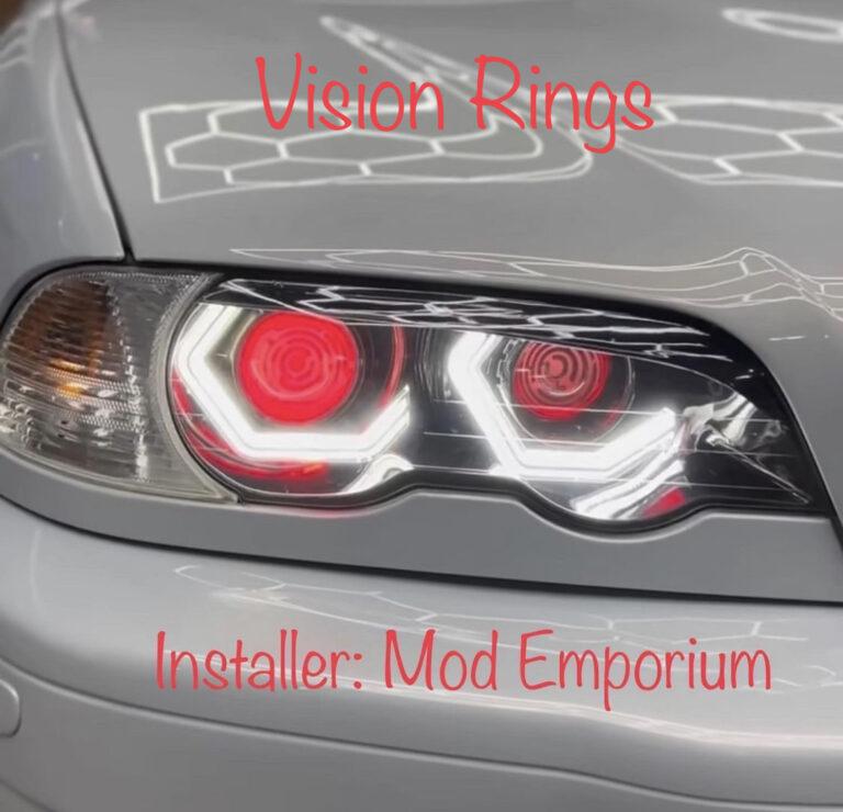 BMW 3 Series E46 LED Angel Eye Kit