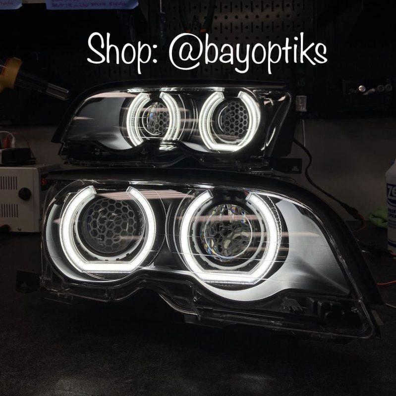 BMW 3 Series E46 LED Angel Eye Kit