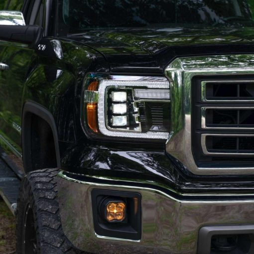 GMC SIERRA 1500 (14-18): LED PROJECTOR HEADLIGHTS